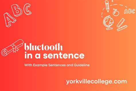 How To Use Bluetooth In A Sentence Easy Examples