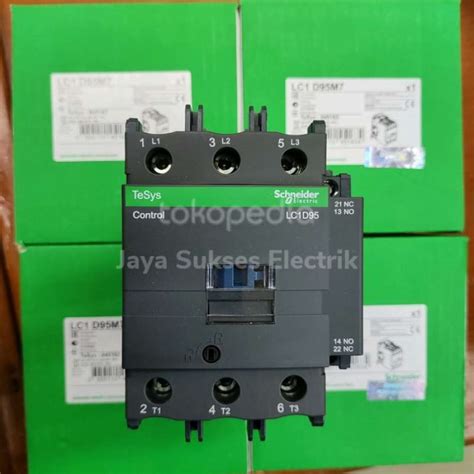 Promo Lc1d95m7 Kontaktor Contactor 3phase 95a 220vac Schneider Diskon