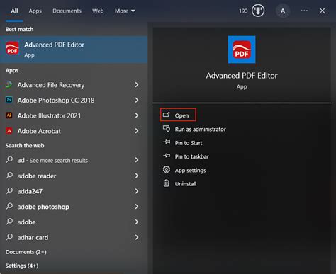 Advanced Pdf Editor User Guide