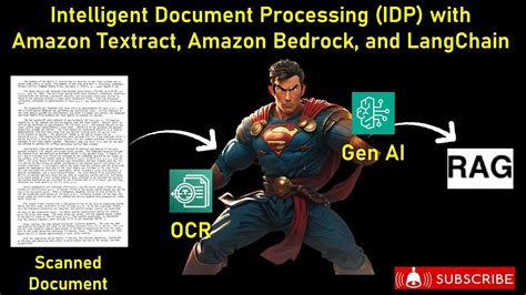 Llm Ocr 🔥 Intelligent Document Processing Idp With Amazon Textract Aws Bedrock And Langchain
