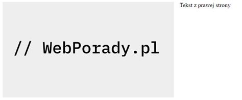 Jak Wstawić Zdjęcie Po Lewej Lub Prawej Stronie W Html Webporady Pl
