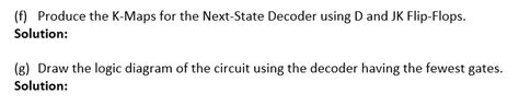 Solved Design A Circuit That Will Recognize The Sequence 110