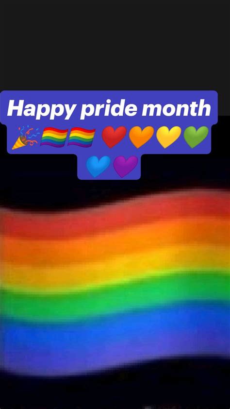 Happy Pride Month 🎉🏳️‍🌈🏳️‍🌈 ️🧡💛💚💙💜 Happy Pride Months