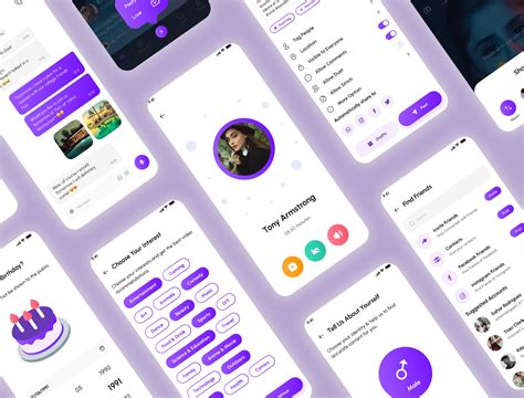 SocialSmart Social Media Mobile App UI Kit Figma By Chiragvadukia Codester