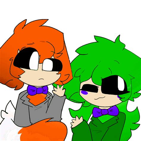 Old Artwork I Did Of Humanized Lolbit And Tangle R Fivenightsatfreddys