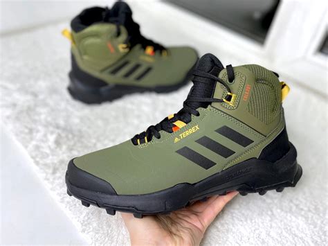 Купить кроссовки Adidas Terrex AX4 Mid хаки в СПБ