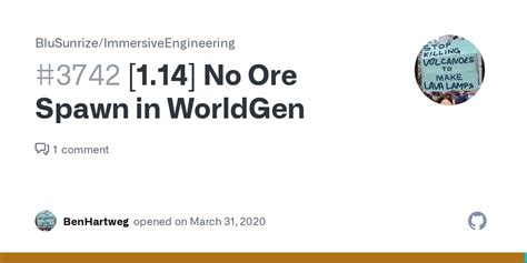 114 No Ore Spawn In Worldgen · Issue 3742 · Blusunrize