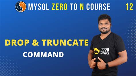 🙋‍♂️ drop and truncate command in mysql mysql by surendra youtube