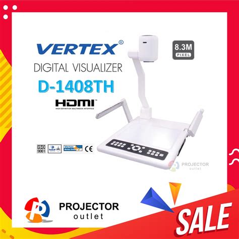 Vertex Visulizer D 1408th Hdmi เครื่องฉายภาพ 3 มิติ Shopee Thailand