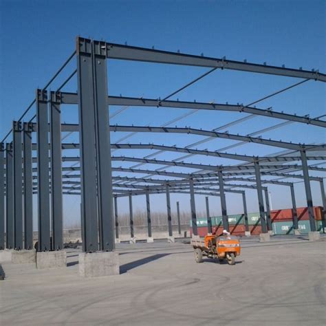 Tekla Modeling Prefab Metal Structure Building Workshop High Strength