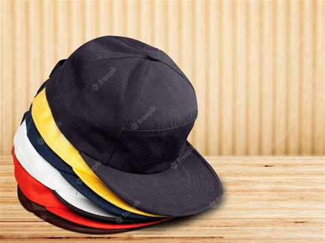 Premium Photo Baseball Caps Objects On Background
