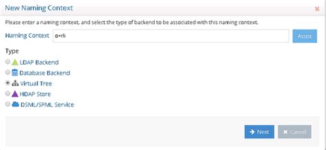 Create A Root Naming Context For Global Profile Identities And Groups