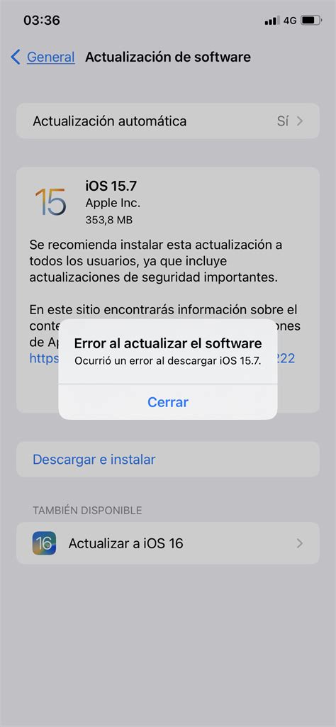 Mi Iphone No Le Deja Descargar La Vers Comunidad De Apple