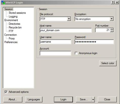 How To Upload Files Using Winscp Ftp Client