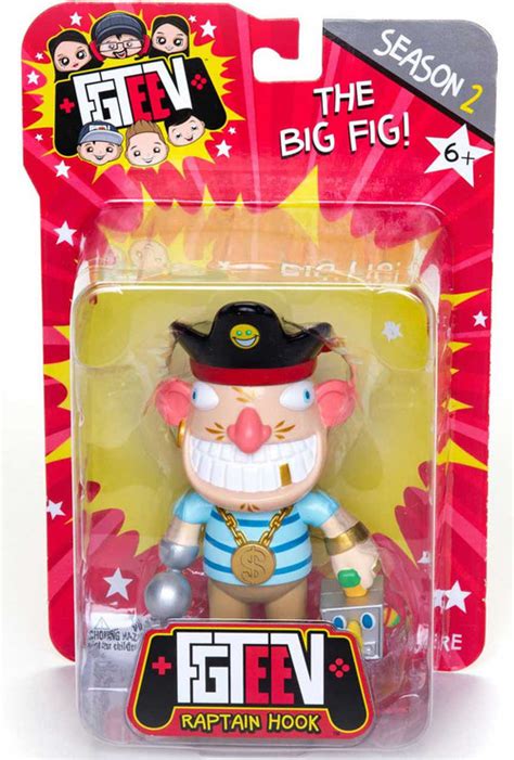 Fgteev Season 2 Raptain Hook Action Figure Bonkers Toy Co Toywiz