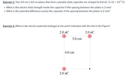 Solved Exercise 1 Two 30 Cm×30 Cm Plates That Form A