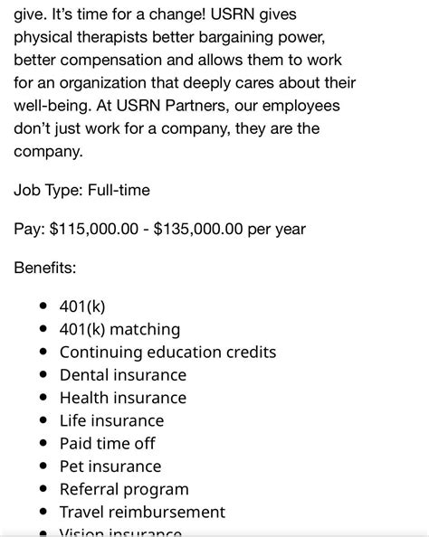 Has Anyone Heard Of Usrn Partners Before Rphysicaltherapy