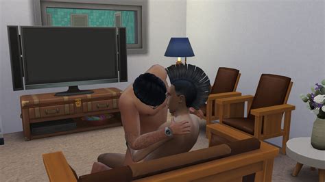 TS2 TS4 Nyon Specter Nervous Subject X Pascal Curious Black Twink Tattoo Nipple Pecs Sex Love