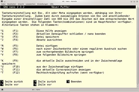 Texteditoren Für Die Kommandozeile Linuxcommunity