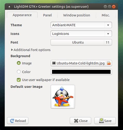 Lightdm Gtk Greeter Outil Graphique Pour Configurer Lightdm Memo