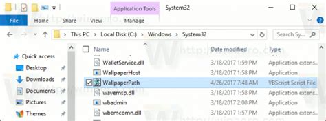 Desktop Wallpaper Location Context Menu In Windows