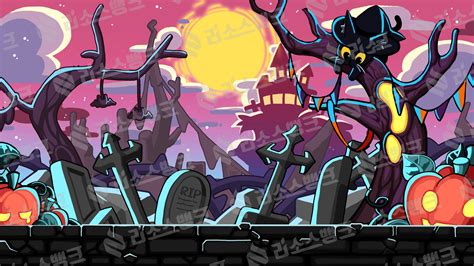 할로윈 테마 배경