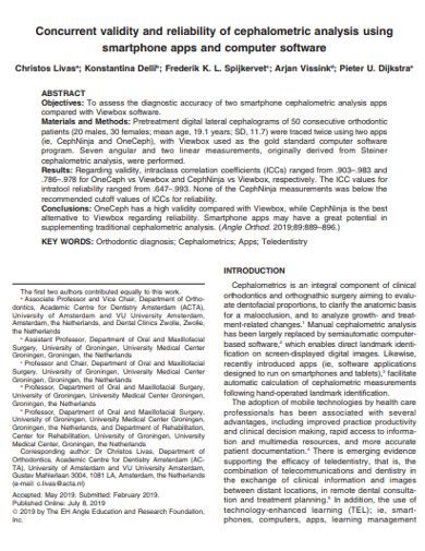 10 Concurrent Validity Examples To Download