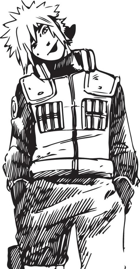 Anime Naruto Characterline Art 27423518 Vector Art At Vecteezy