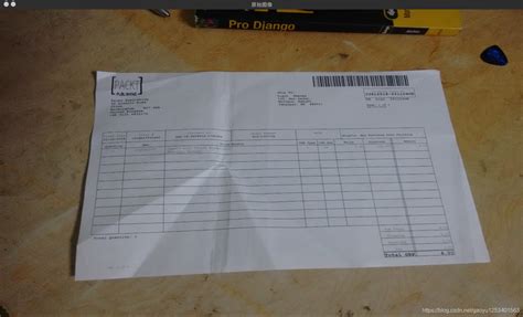 使用pythonopencv实现文档扫描python Opencv利用角点检测、边缘检测等再通过投影变换完成对文档的对齐扫描 Csdn博客