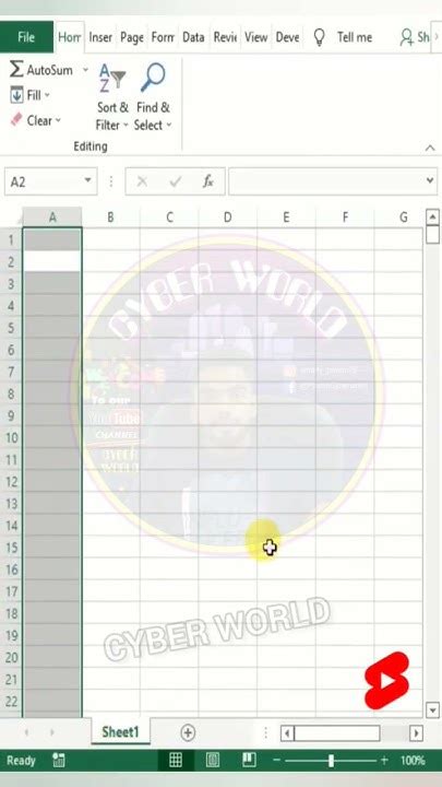 Shorts Automatic Serial Number In Excel Excel Shorts