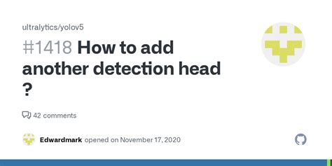 How To Add Another Detection Head · Issue 1418 · Ultralytics Yolov5 · Github
