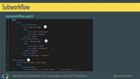 Serverless Orchestration And Automation With Cloud Workflows Ppt