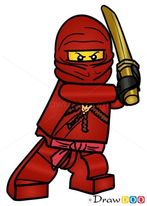 How To Draw Kai Kai Ninjago Step By Step Drawing Guide By Dawn Artofit