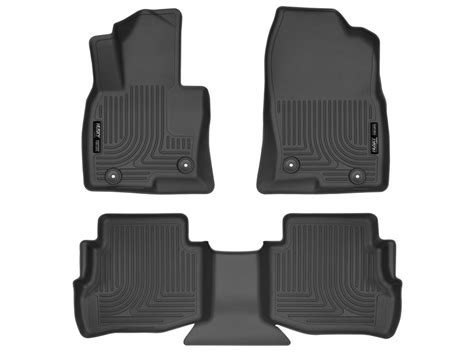 Husky Liners Weatherbeater Front And Second Seat Floor Liners 3 Piece