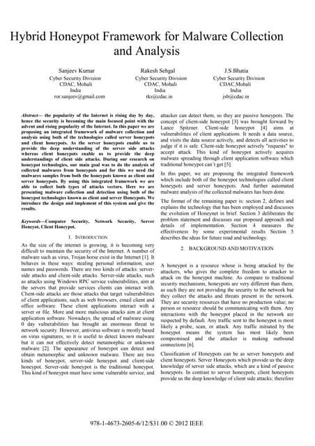 Detection Of Phishing Websites Pptx Email Internet