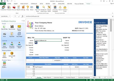 Program For Invoices Invoice Template Ideas