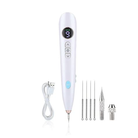 Skin Tag Remover Wart Berrugas Eliminator Lcd Plasma Pen Papillomas Electric Laser Removal