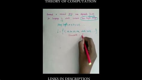 Theory Of Computation Construct Minimal Dfa Alphabets A B Language Contains Even Length