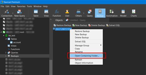 Mysql 使用navicat进行mysql数据库备份 还原（part 1：备份nb3文件方式） 阿里云开发者社区