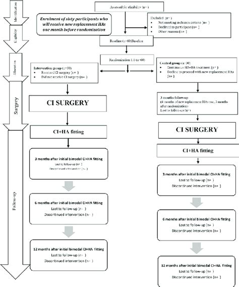 Flowchart Ci Cochlear Implant Ha Hearing Aid Download Scientific Diagram