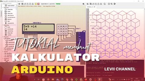 Tutorial Membuat Kalkulator Menggunakan Arduino Uno Dengan Simulide