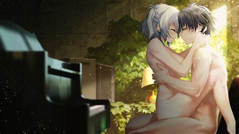 Kurono Mitsuki Ai Re Lief Re Lief Shin Ai Naru Anata E Silver Hair Game Cg Boy Girl