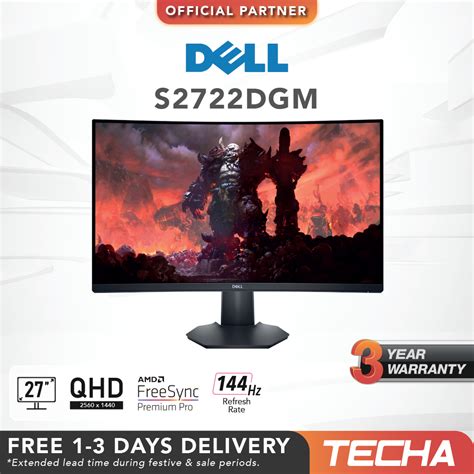 [FAST SHIP] Dell S3222DGM / S2722DGM | 32" / 27" | QHD | 1ms (MPRT ...