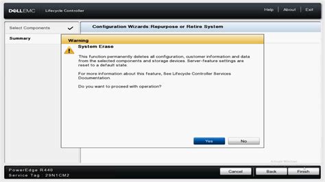 poweredge secure cryptographic erase drives in the lifecycle