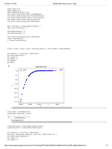 Tutorial 7ipynb Colab Pdf Mean Squared Error Actuarial Science