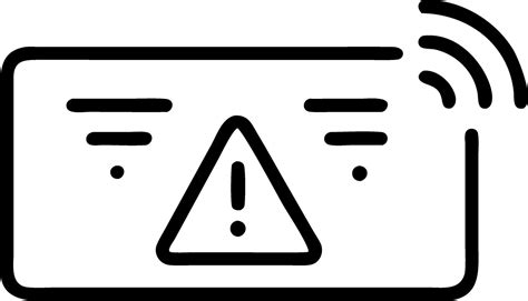 A Flashing Red Error Detected Message With Interactive Options Holographically Represents System