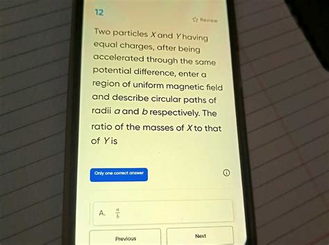 Review Two Particles X And Y Having Equal StudyX