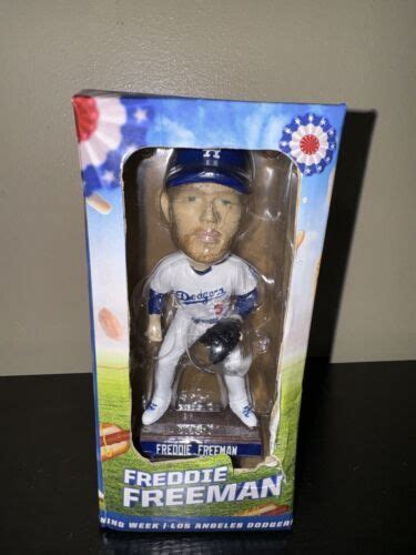 Freddie Freeman La Dodgers Bobblehead 3 30 24 Opening Week Nib New 2024
