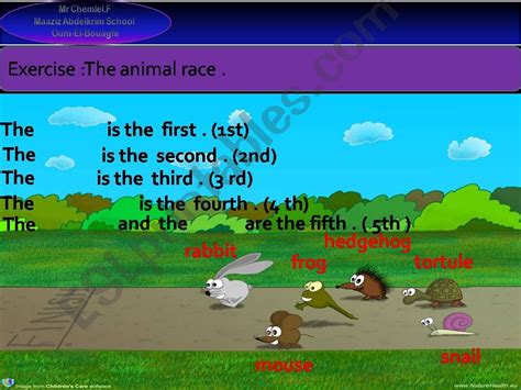 Esl English Powerpoints Ordinal Numbers