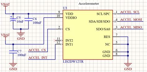 Solved Lis2dw12 Accel Schematic Review Stmicroelectronics Community